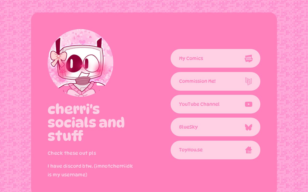 ImNotCherrIIDK's Carrd